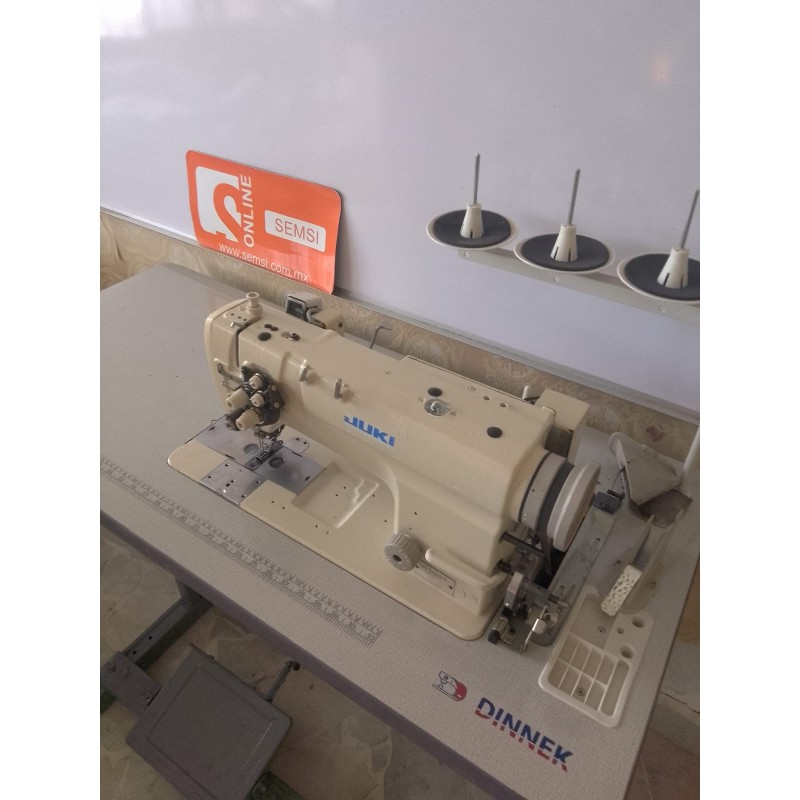Maquina JUKI LH-3128-7 Dos agujas con conctrol EFKA AB320 en Mexico